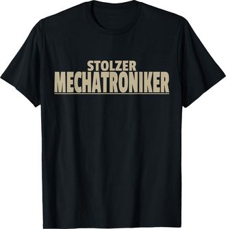 Neutral Stolzer Mechatroniker - Berufsstolz & Technik T-Shirt
