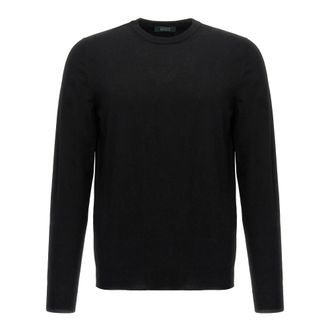 Zanone Wollpullover - - Knitwear - Herren - Schwarzk - L