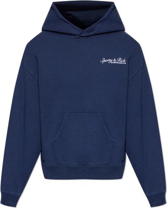 Sporty & Rich The Hoodie - - Sweatshirts & Hoodies - unisex - Blau - XS