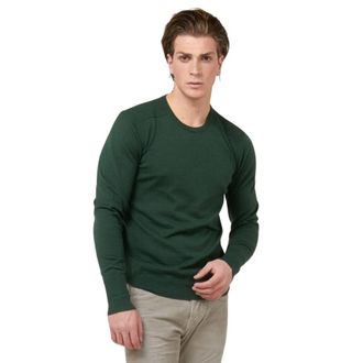 Gas Rundhals-Wollpullover - - Knitwear - Herren - Gr&uuml;n - 2XL