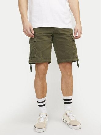 Jack & Jones Jack & Jones Stoffshorts Cole 12253122 Gr&uuml;n Loose Fit