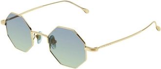 Gucci Achteckige Sonnenbrille - - Accessories - unisex - Gelb - 41 MM