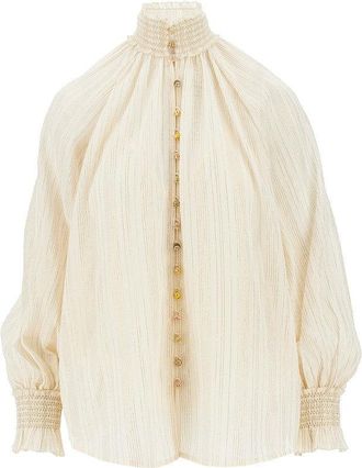 Zimmermann Aster cotton and silk blouse Woman III