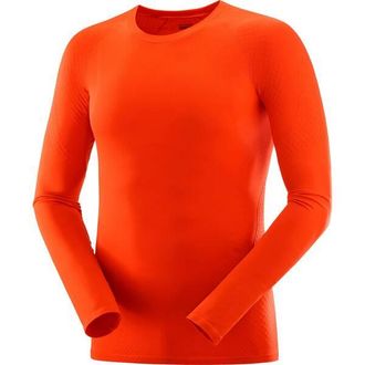 Salomon Herren T-Shirt S/LAB ULTRA LS TEE U Fiery Red