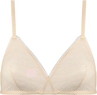 Ines De La Fressange Femme, Sous-v&ecirc;tements, Beige, Taille: 38 FR Triangle Bra