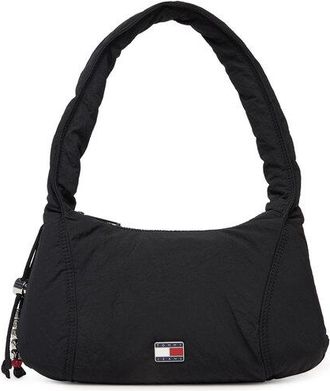 Tommy Jeans Handtasche Tjw Casual Shoulder Bag AW0AW18068 Schwarz