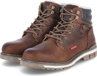 Dockers by Gerli Herren 43LU110 Combat Boots, Braun (Schoko 360), 47 EU