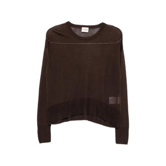 Closed Fine-knit Long-sleeve Sweater