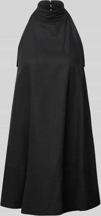 Topshop Minikleid aus Leinen-Mix mit Neckholder Modell SARA