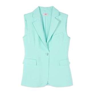 Oltre Massgeschneiderte Weste - - Jackets - Damen - Gr&uuml;n - 4XL