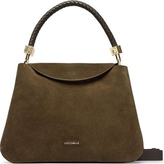 Coccinelle Handtasche Coccinelle VCL Coccinelletiggy Suede Bim E1 VCL 18 01 01 Khakifarben