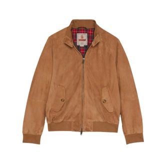 Baracuta Homme, Vestes, Brun, Taille: XL G9 Suede Jacket