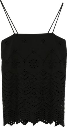 Bambah débardeur à détails doeillets - Noir