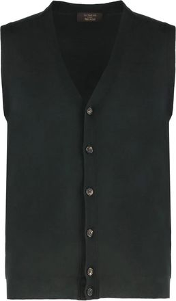 Zanone cardigan en coton - Vert