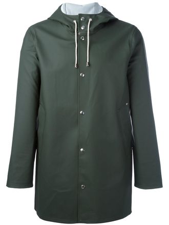 Stutterheim imperm&eacute;able &agrave; capuche - Vert
