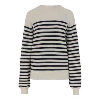 Khaite Femme, Pulls, Multicolore, Taille: 38 FR Pull Ray&eacute; Col Rond en Cachemire