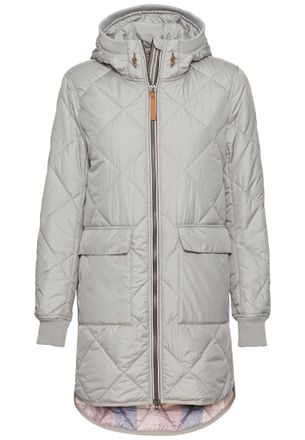 Camel Active Damen Steppmantel aus recyceltem Polyester Salbei Grün, womenswear-36