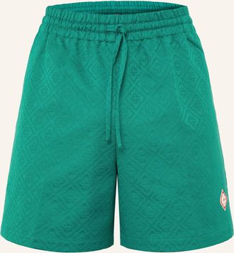 Casablanca Jacquard-Shorts gruen
