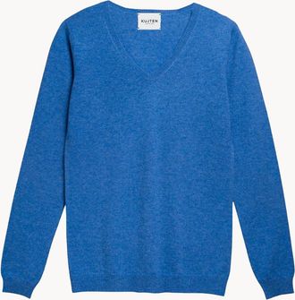 Kujten Pull cachemire femme col V - Pull Vicky