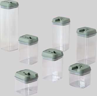 Sklum Set mit 7 Vorratsdosen Janos Seladon