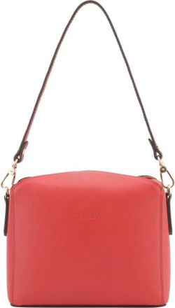 Pourchet Femme, Sacs, Rouge, Taille: ONE Size Cassetta Cuir