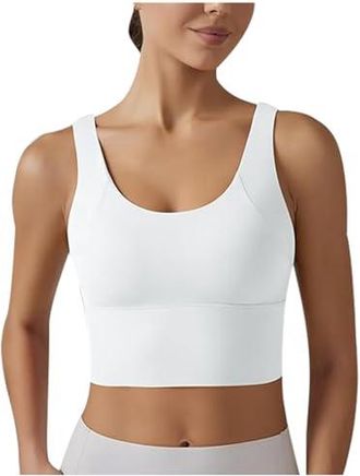 Generic Soutien-gorge 2026 pour femme - Tendance et d&eacute;contract&eacute; - En forme de V - Sensation de nuage - Bonnet int&eacute;gr&eacute; - Sous-v&ecirc;tements de sport - Haute &eacute;lasti