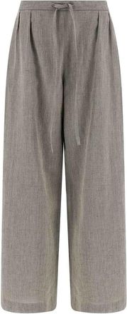 Loulou Studio Pantalons D&eacute;contract&eacute;s - Gris