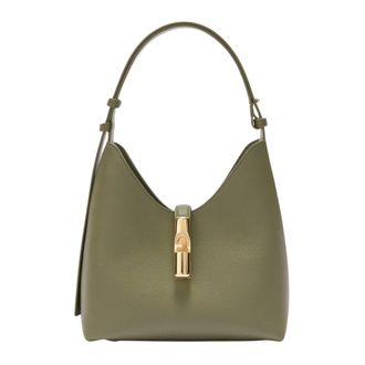 Furla Femme, Sacs, Vert, Taille: ONE Size Goccia S Hobo Bag