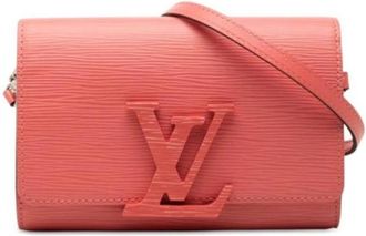 Louis Vuitton Pre-owned Cuir sacs-louis-vuitton - Femme - Pre-owned - Rose - Taille: ONE Size