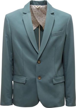 Imperial Homme, Vestes, Bleu, Taille: M Giacca Monopetto Jacket