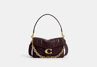 Coach Chain Tabby Schultertasche Mit Steppung