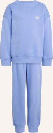 adidas Originals Adidas Originals Jogginganzug Mit Rundhalsausschnitt, Locker Geschnitten blau