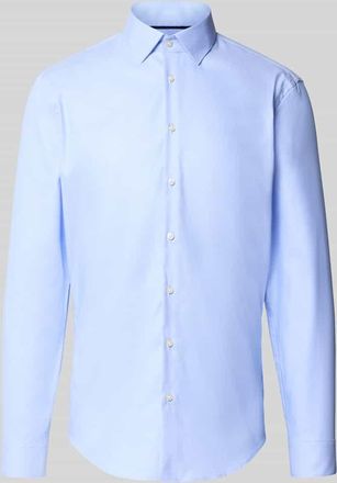 Jake*s Slim Fit Business-Hemd mit Strukturmuster