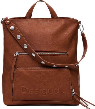 Desigual Womens Accessories PU Backpack MEDIUM, braun