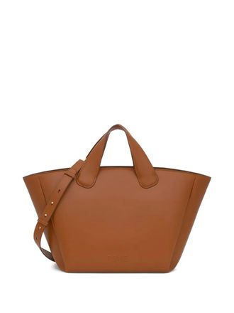 Tous grand sac à main en cuir - Marron