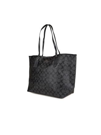 Coach Womens Tote Shitake Smooth Leather Tote-bags