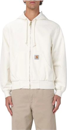 Carhartt Work in Progress Homme, Sweatshirts et sweats &agrave; capuche, Blanc, Taille: S Sweat &agrave; Capuche Noir pour Homme
