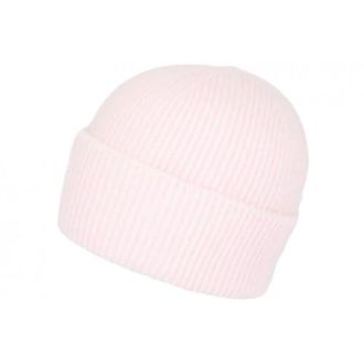 Nyls Cr&eacute;ation Bonnet Angora Rose Clair en Laine Douce et Classe Antje - Taille Unique - Rose