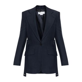 Stella McCartney Blazer mit offenen Revers - - Jackets - Damen - Blau - XS