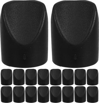 NUOBESTY 50 St&uuml;ck Stuhlbeinschoner: 7/8 Innendurchmesser, V-f&ouml;rmige Kappe f&uuml;r Klappstuhlbeine - Bodenschoner f&uuml;r M&ouml;bel, Stabilisierungskappen f&uuml;r Metall- und g