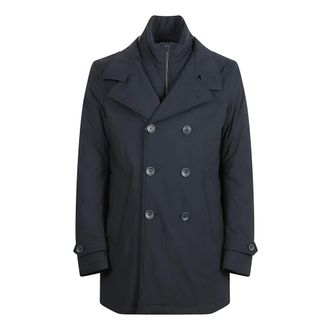 Herno Homme, Manteaux, Bleu, Taille: L Washington Pea Coat
