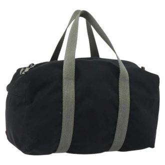 Prada Sac Week-end en Nylon Pre-owned - Femme - Pre-owned - Noir - Taille: ONE Size