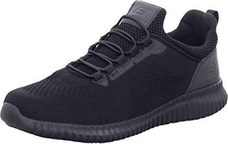 Skechers Homme Cessnock Baskets, Noir, 42 EU