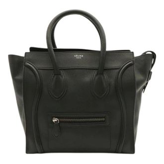 Celine Pre-owned Luggage Mini Shopper Kalbsleder-Tasche - - Pre-owned - Damen - Schwarzk - ONE SIZE