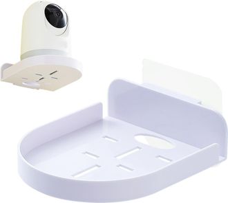 Generic Wandhalterung für Blink Mini-Kamera - Selbstklebende Fensterhalterung, ohne Bohren, schwebender Regalständer für Überwachungskameras, Babyphone, Echo-
