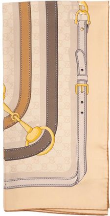 Gucci GG Supreme Belt-print Scarf