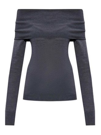 Stella McCartney Pull Col Rond - Gris