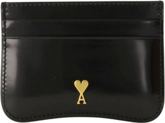 Ami Homme, Accessoires, Noir, Taille: ONE Size Paris Cardholder