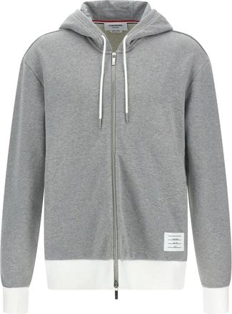 Thom Browne Herren, Sweatshirts & Hoodies, Grau, 2XLGr&ouml;&szlig;e
