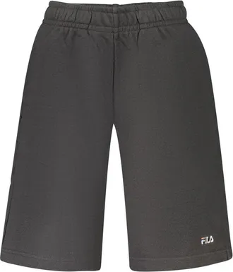 Fila Schwarze Baumwolle Herrenhose